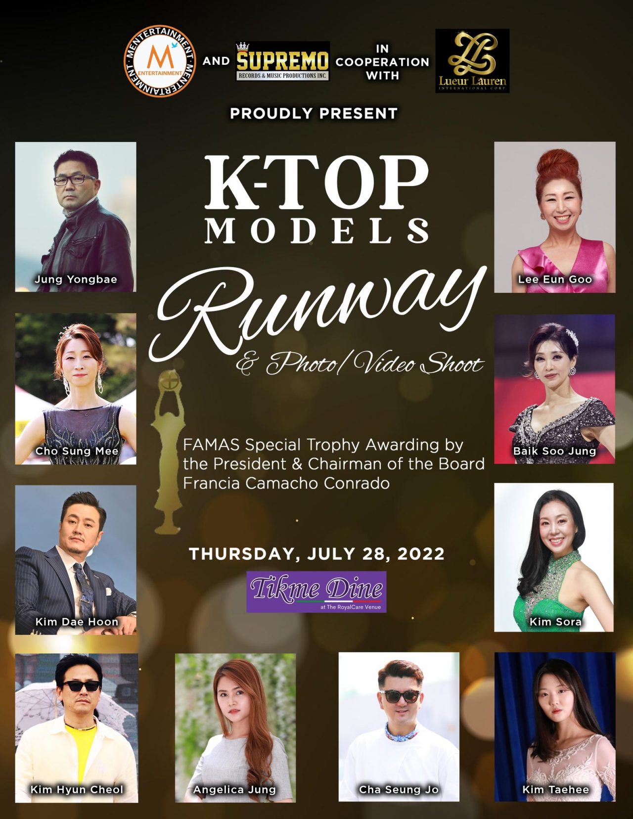 3rd day of our “K-TOP FASHION WEEK Philippines”, Lueur Lauren K-TOP ...