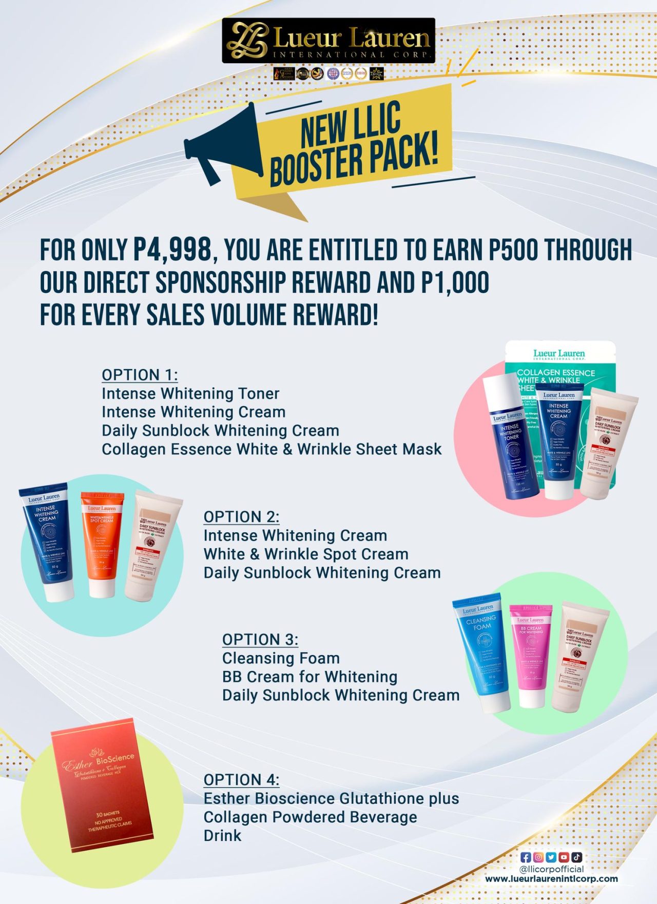 Our New LLIC Booster Pack is out and you can start placing order ...